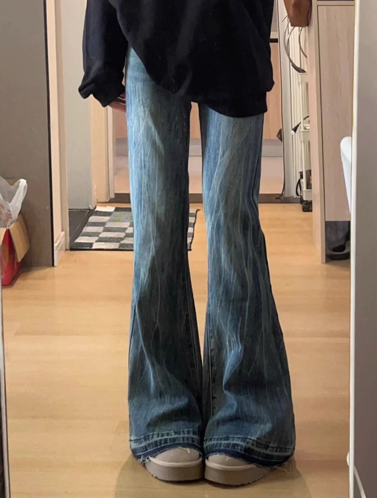 ビンテージ加工フレアデニムパンツ PRCL906598｜Cummel(キュンメル)