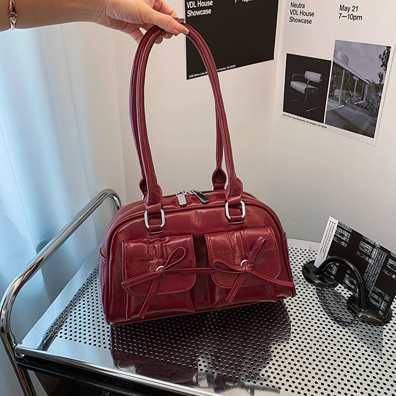 ダブルリボンポケットバッグ PRCL906444｜Cummel(キュンメル)